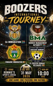 Sport Beyond Borders: Reloaded, Zim Immigration Host SA Immigration and ...